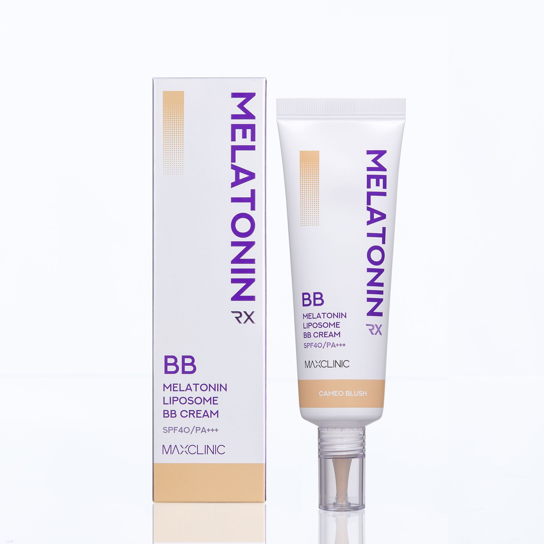ВВ-крем Melatonin RX Liposome BB Cream SPF40/PA+++ Cameo Blush ...